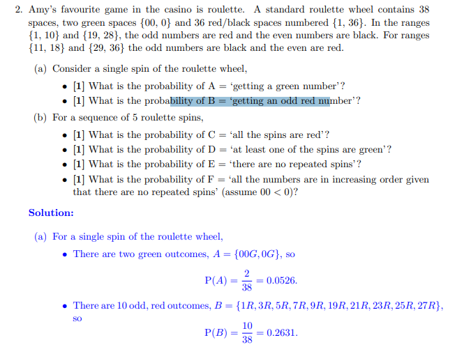 Solved 3. This week, Bob heads to the roulette table as | Chegg.com
