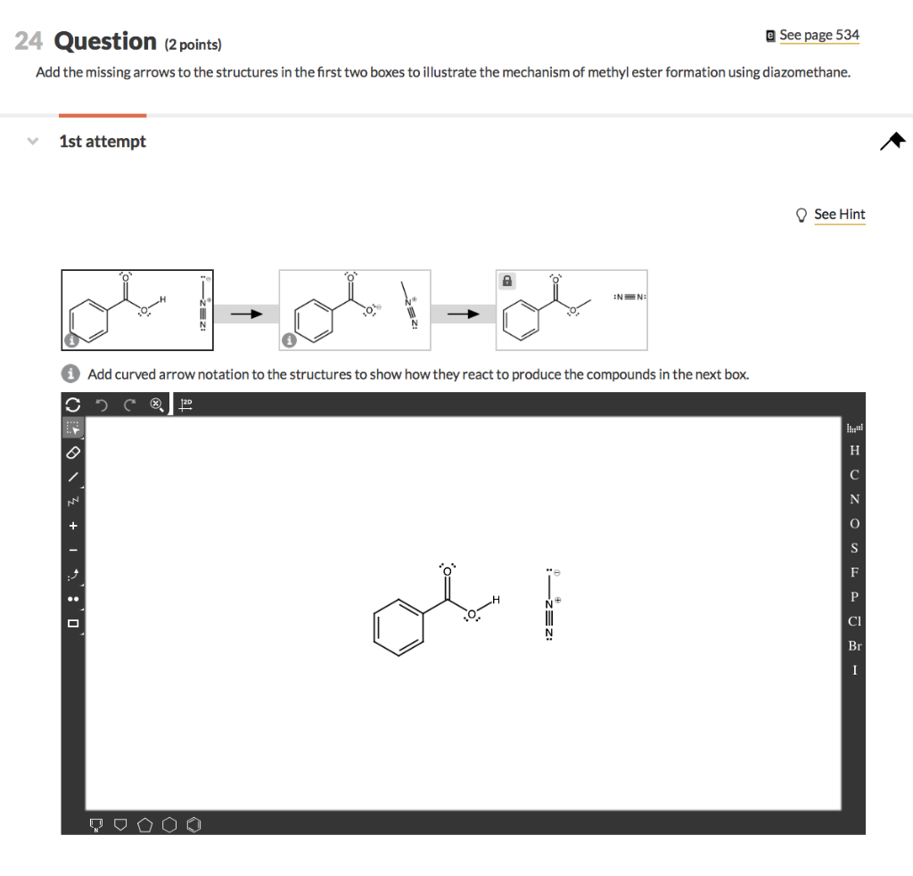 Solved 24 Question (2 points) See page 534 Add the missing | Chegg.com