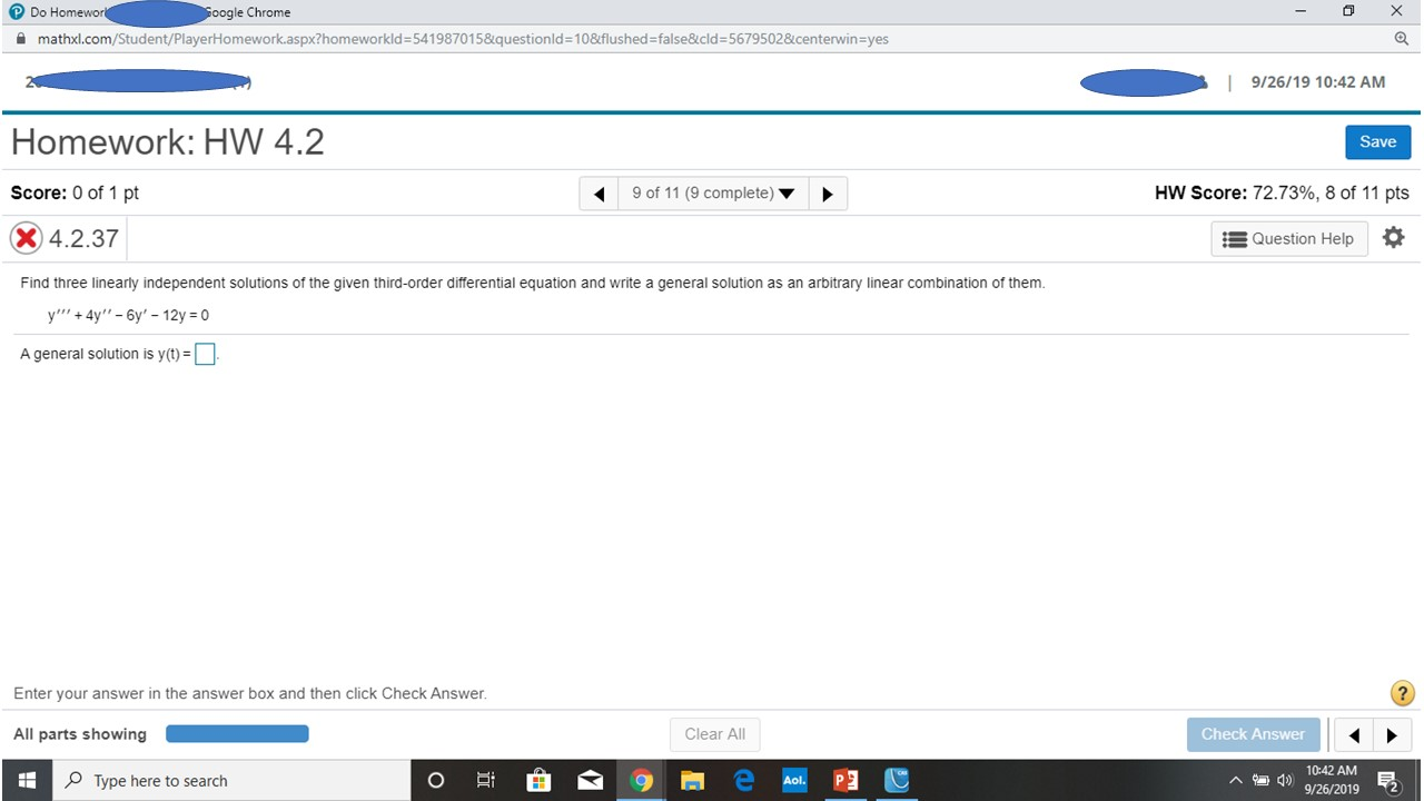 Solved Do Homework Google Chrome | Chegg.com