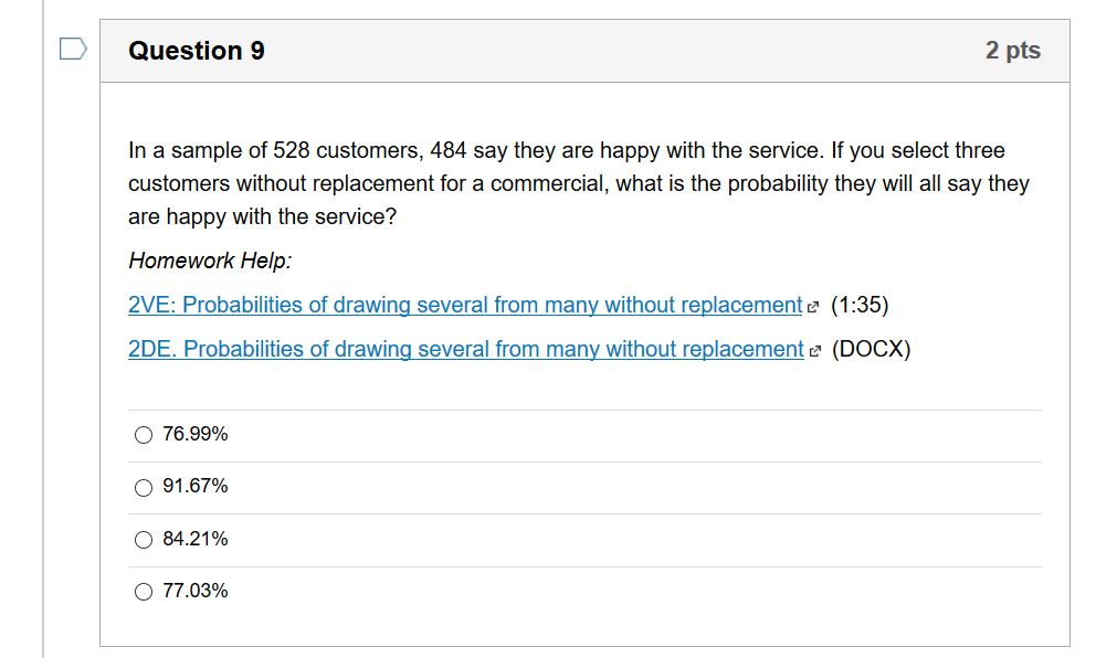 Solved Given that there is a 22% chance it will rain on any | Chegg.com