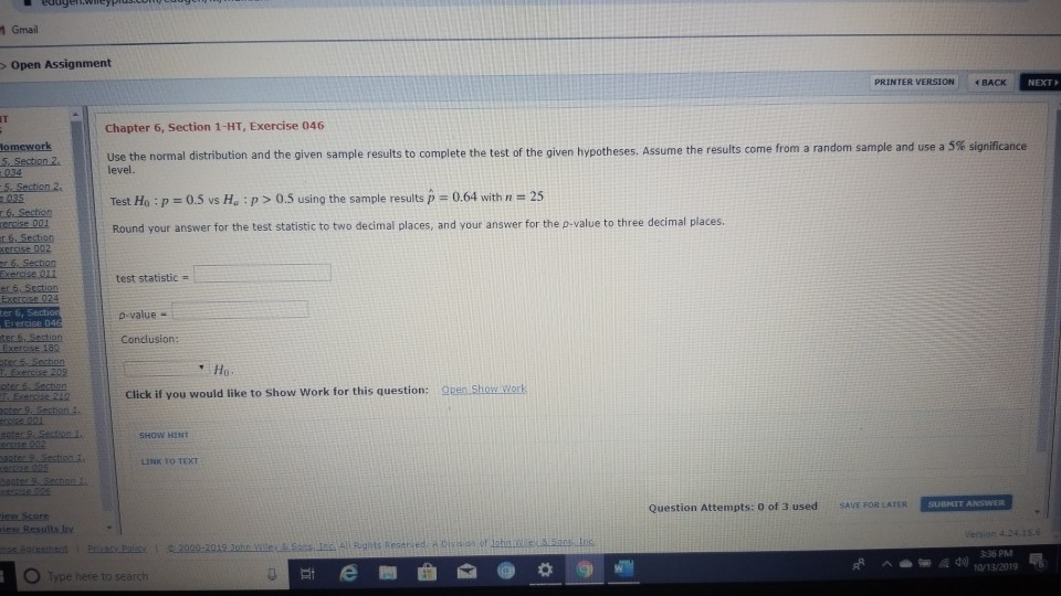 Solved Gmail Open Assignment PRINTER VERSION
