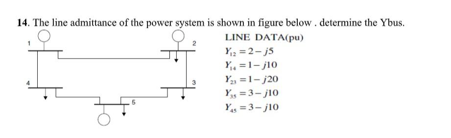 Solved 6. For a 6 bus system whose line data's are given | Chegg.com