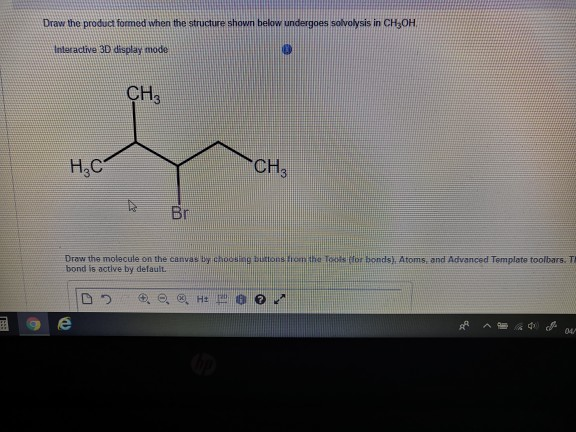Solved Draw the product formed when the structure shown | Chegg.com