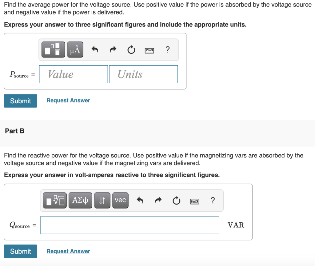 Solved The voltage Vg in the frequency-domain circuit shown | Chegg.com