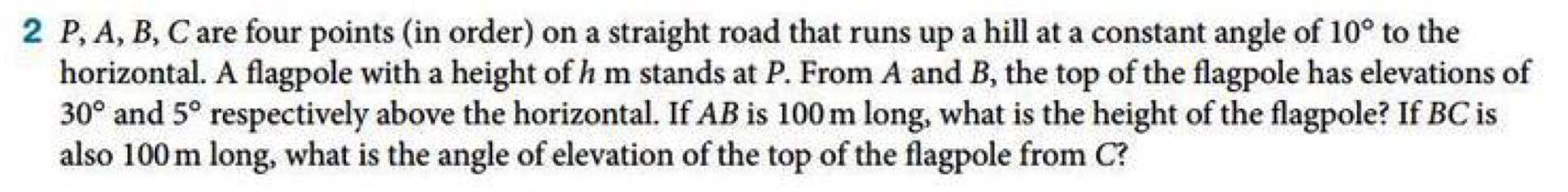 Solved 2P,A,B,C are four points (in order) on a straight | Chegg.com