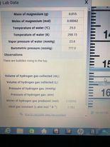 CHEMISTRY - IDEAL GAS LAW CONSTANT SUBMIT | Chegg.com