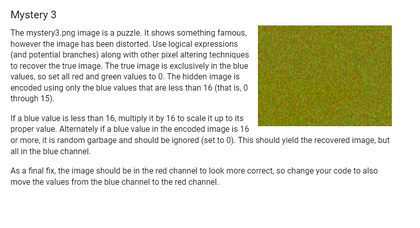 Lab Setup Four different image files can be | Chegg.com