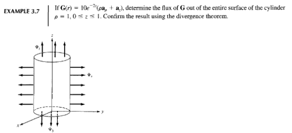 Solved XAMPLE 3.7 If G(r)=10e−2τ(ρaρ+a2), determine the flux | Chegg.com