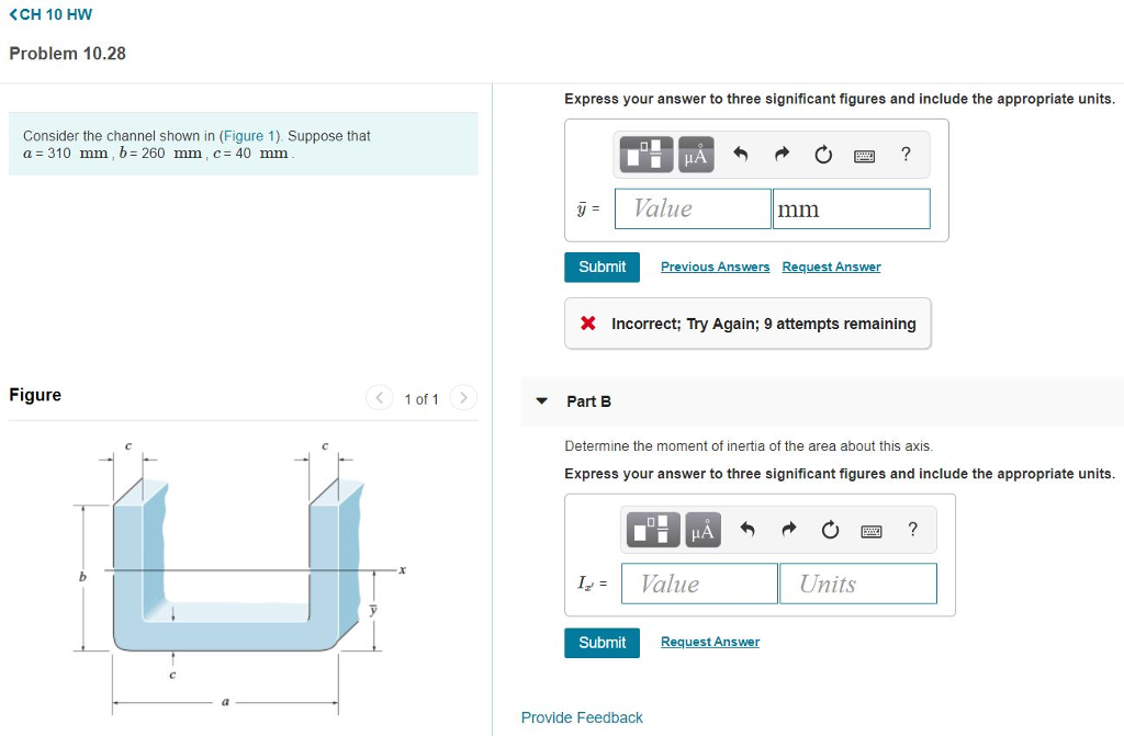 Solved CH 10 HW Problem 10.28 Express your answer to three | Chegg.com