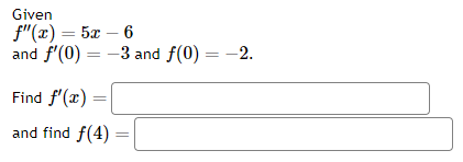 Solved Consider the function f(x) whose second derivative is | Chegg.com