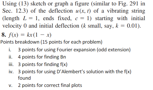 Solved Using (13) sketch or graph a figure (similar to Fig. | Chegg.com