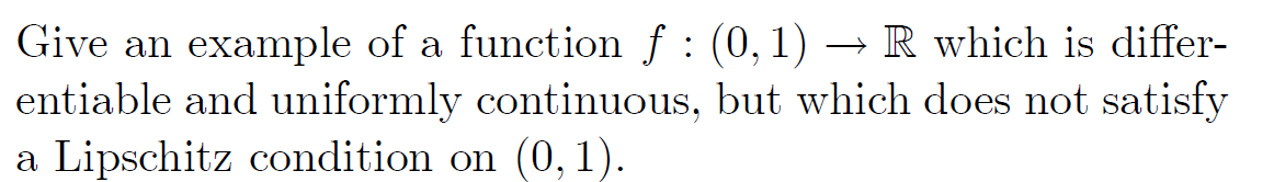 Solved code class="asciimath">Give an example of a function | Chegg.com