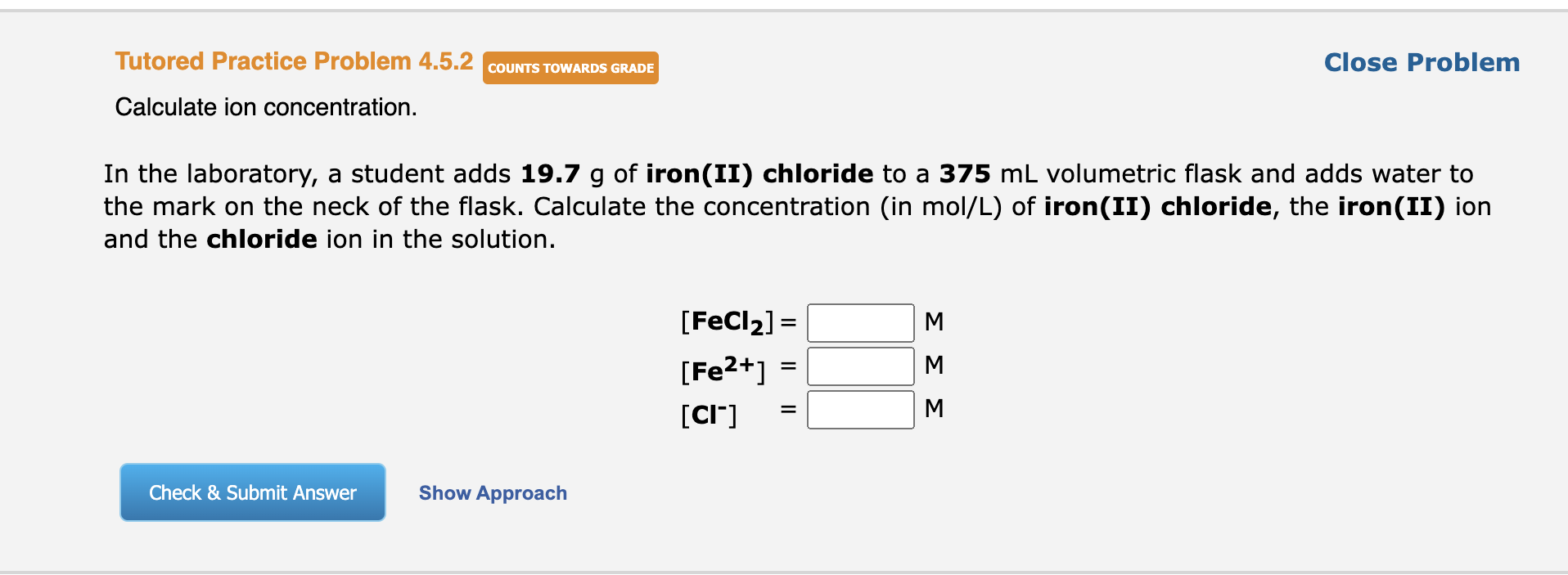 Solved Tutored Practice Problem 4 5 1 Close Problem