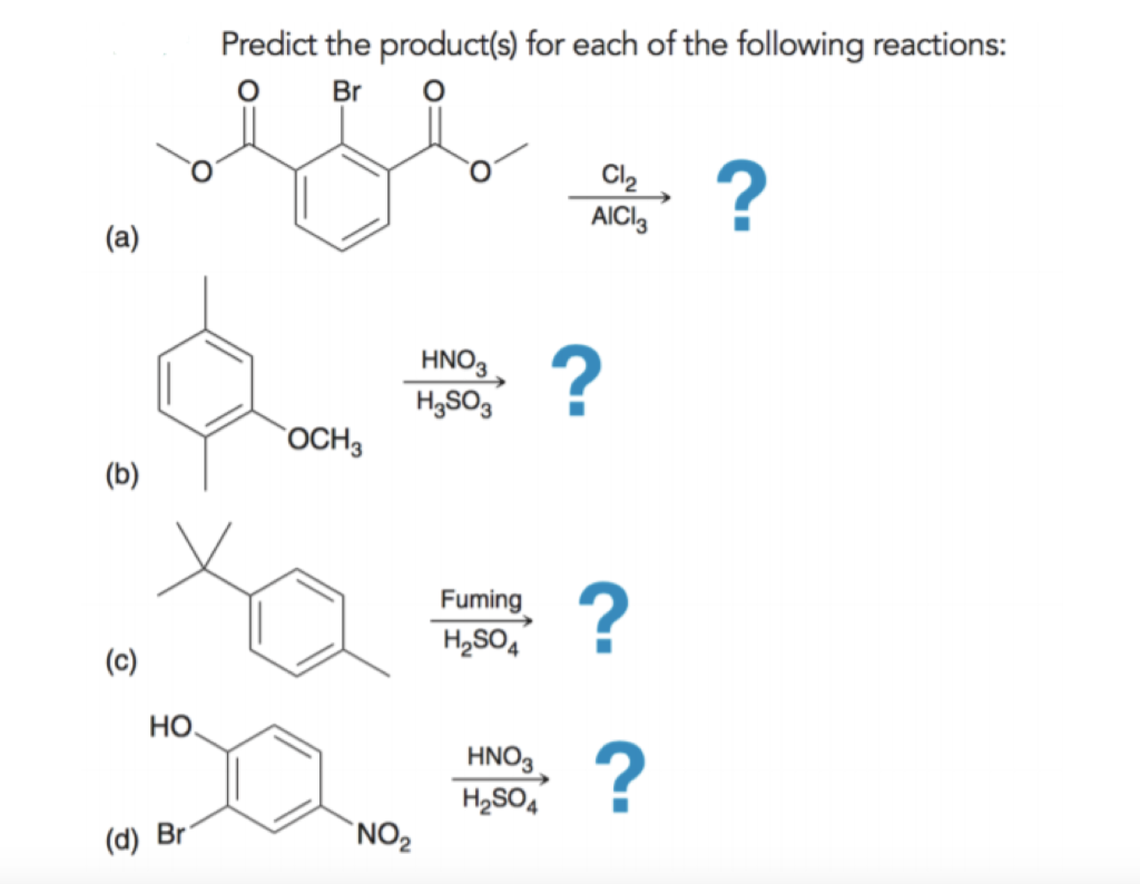 Solved Predict the products; show how you got your answer | Chegg.com