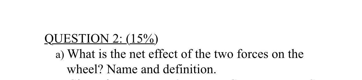 Solved QUESTION 2: (15%) a) What is the net effect of the | Chegg.com