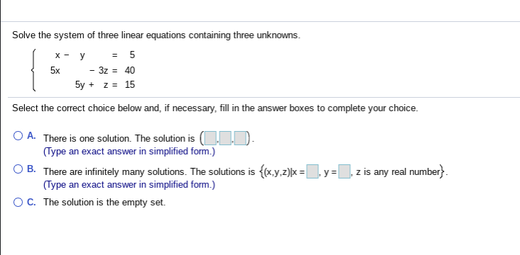 Solved A Solve the system by graphing. 3x + y =1 3x - 2y = | Chegg.com