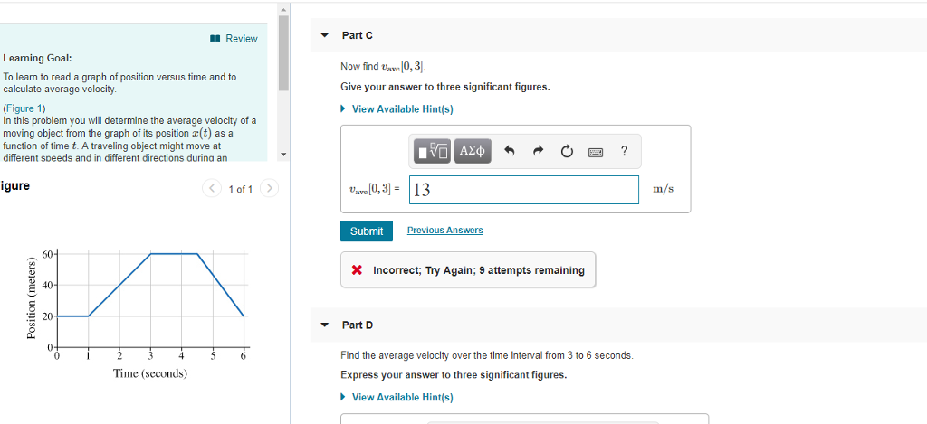 Solved Review Part C Learning Goal: To leam to read a | Chegg.com