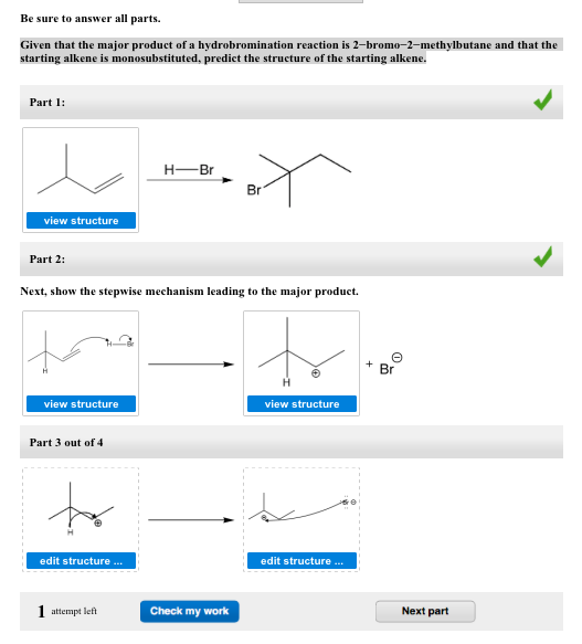 Solved Be sure to answer all parts. Given that the major | Chegg.com