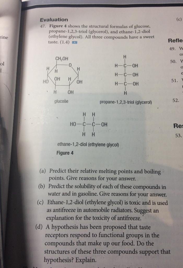 Solved (c) Evaluation 47. Figure 4 shows the structural | Chegg.com