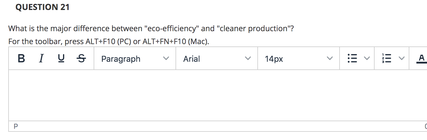 Solved QUESTION 21 What is the major difference between | Chegg.com