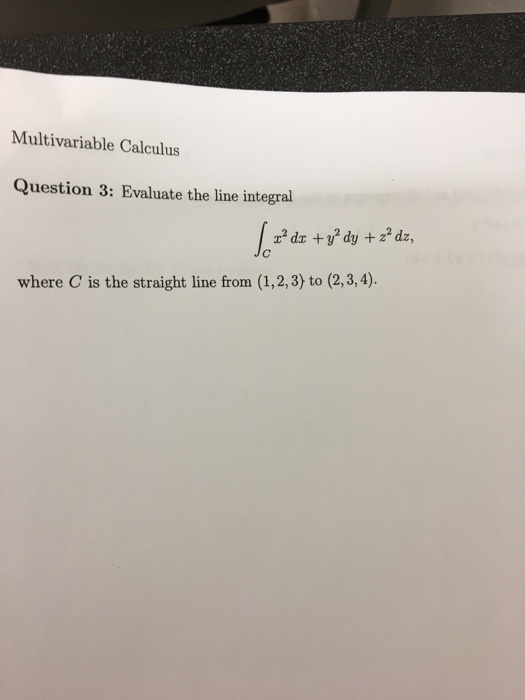 Solved Evaluate the line integral integral_C x^2 dx + y^2 | Chegg.com