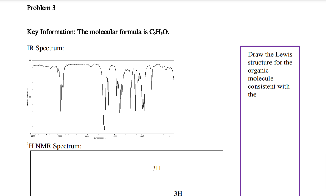 Solved Draw the Lewis structure for the organic molecule – | Chegg.com