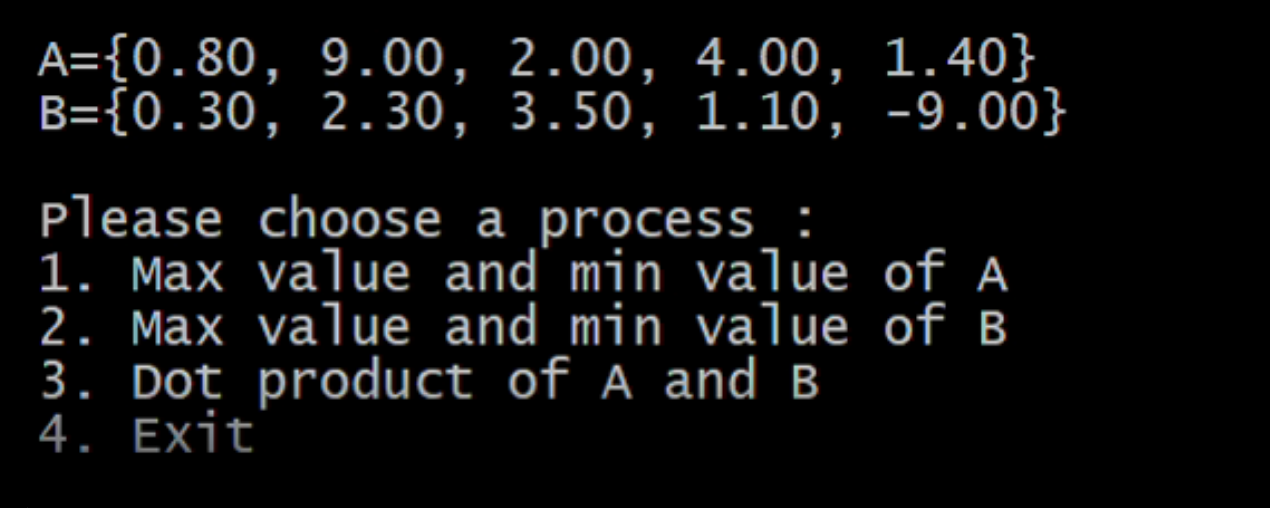 Solved Program specification Objectives Find the following | Chegg.com