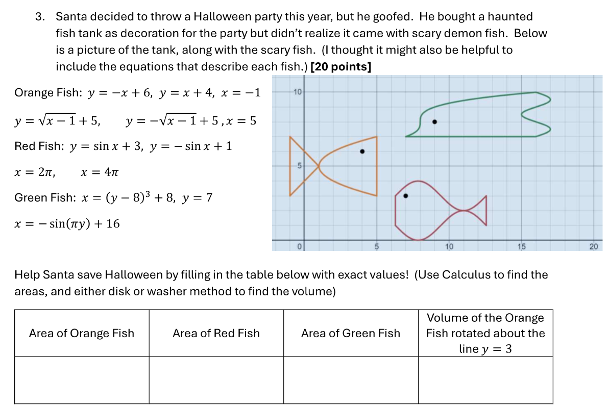 Solved Santa decided to ﻿throw a Halloween party this year, | Chegg.com
