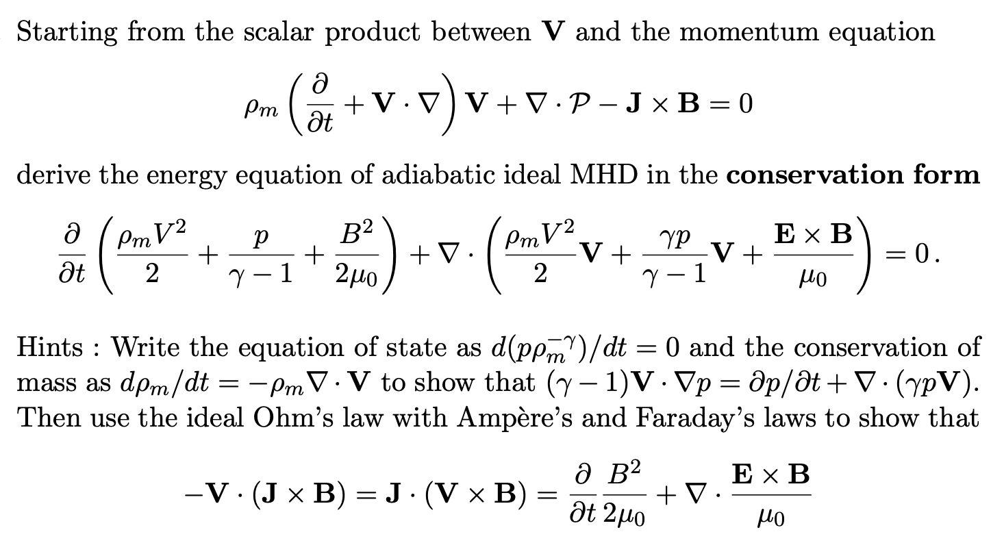 Starting from the scalar product between V and the | Chegg.com