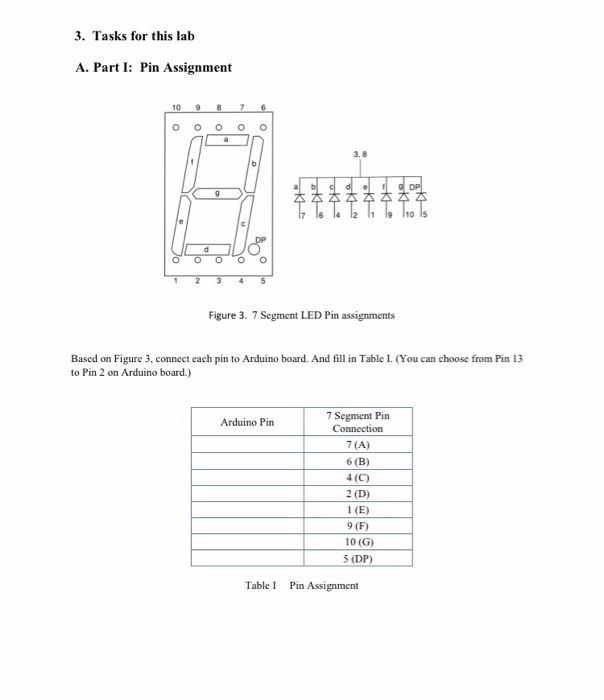 Solved ELEC-2520 Lab 1 7 Segment LED Display 1. About the | Chegg.com