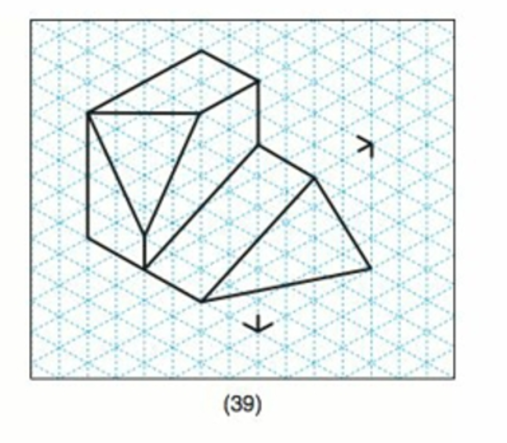 Solved Create a multi-view drawing (use grid paper - NO | Chegg.com