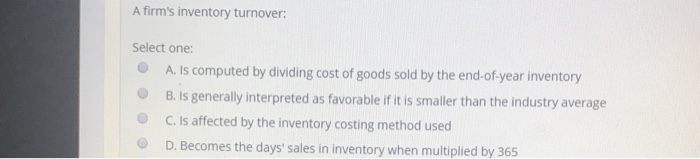 Solved The specific identification inventory costing method | Chegg.com