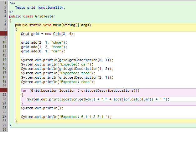 Solved 3. (20 points): Implement a class Grid that stores | Chegg.com