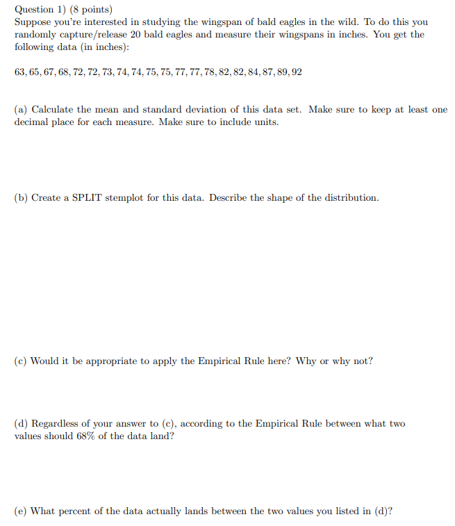 Solved Please answer (a), (b), (c), (d), and (e). You can | Chegg.com