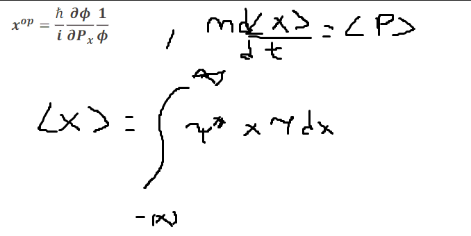 Solved Find the operator form of the expected value of x in | Chegg.com