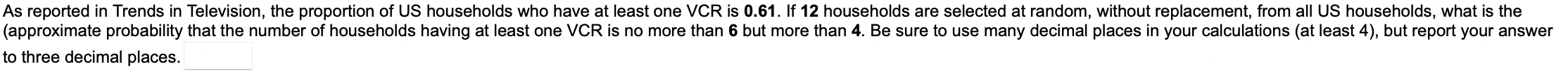 Solved three decimal places | Chegg.com Solved three decimal places | Chegg.com