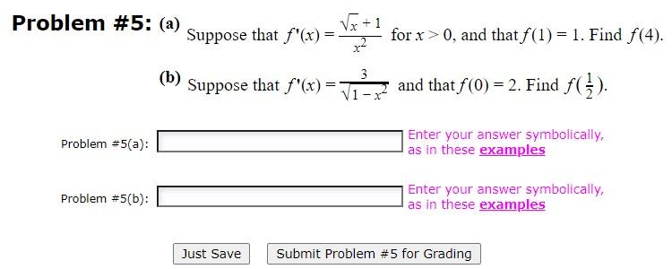 Solved roblem \#5: (a) Suppose that f′(x)=x2x+1 for x>0, and | Chegg.com Solved roblem \#5: (a) Suppose that f′(x)=x2x+1 for x>0, and | Chegg.com