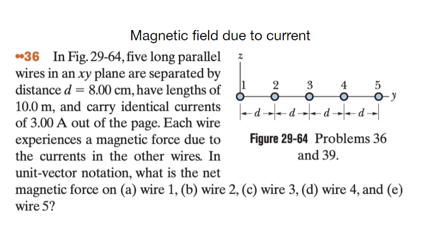 Solved 1 3 4 Magnetic field due to current -36 In Fig. | Chegg.com