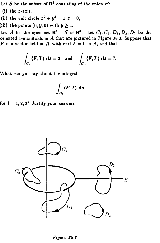 Solved Let S be the subset of R3 consisting of the union of: | Chegg.com