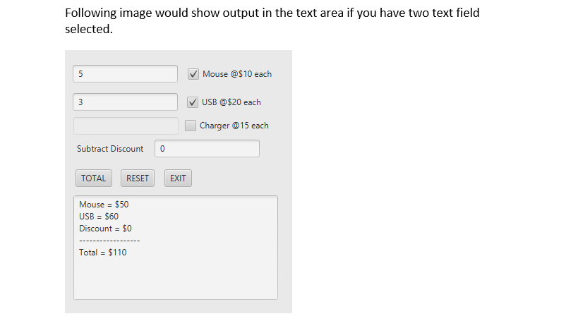 Solved Use Javafx And Event Handling Concept To Code The 1576