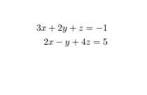 Solved Solve the following systems of linear equations | Chegg.com
