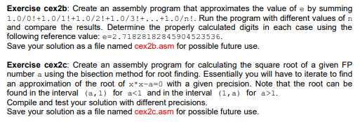 Solved C2 Floating Point Fp Calculations Floating Point Fp Values Calculations Section