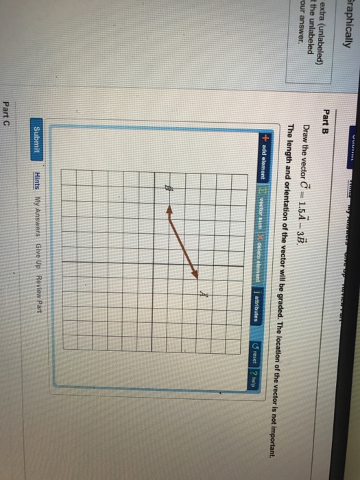 Solved Adding Scalar Multiples of Vectors Graphically Draw | Chegg.com
