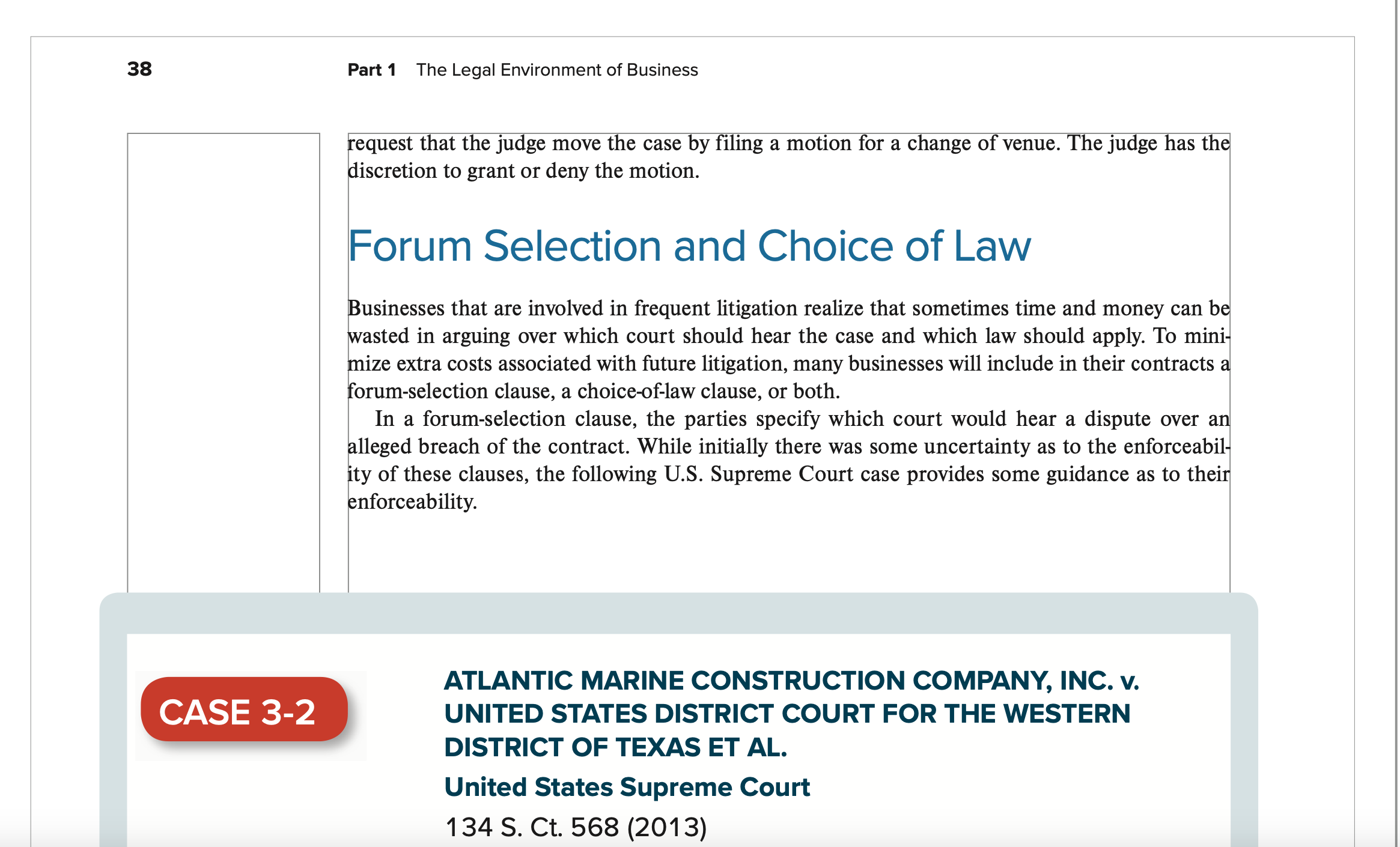After reading the Case 3-2 found on page 38, what is | Chegg.com