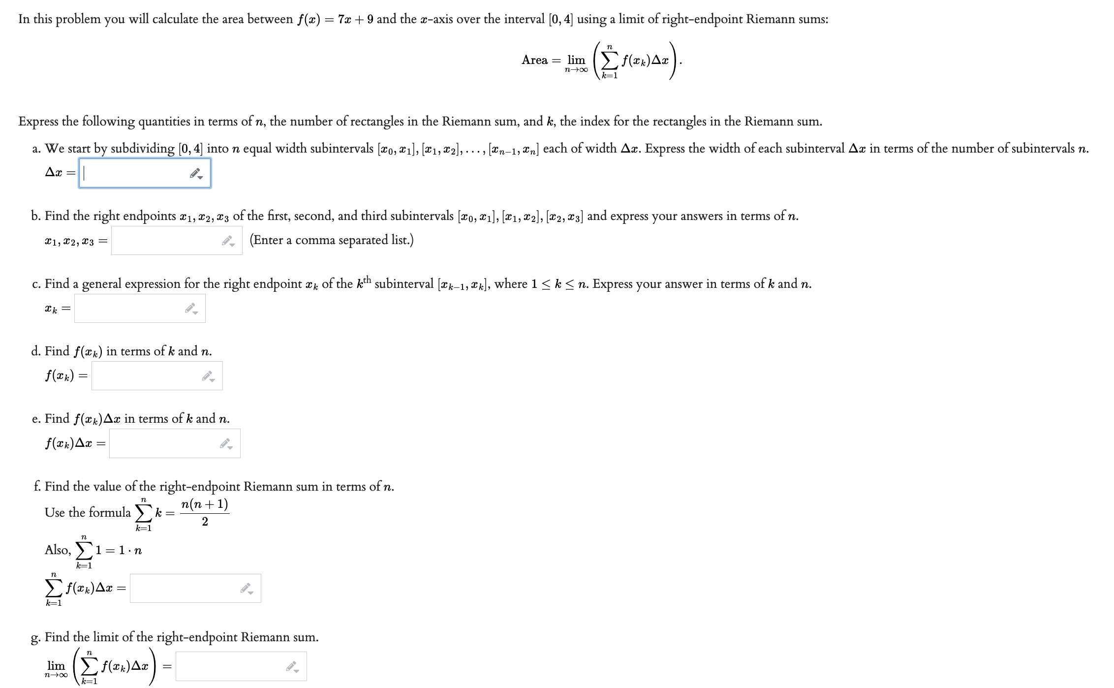 Solved In this problem you will calculate the area between | Chegg.com