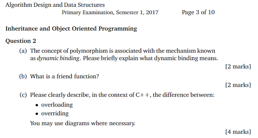 Solved Algorithm Design and Data Structures Primary | Chegg.com