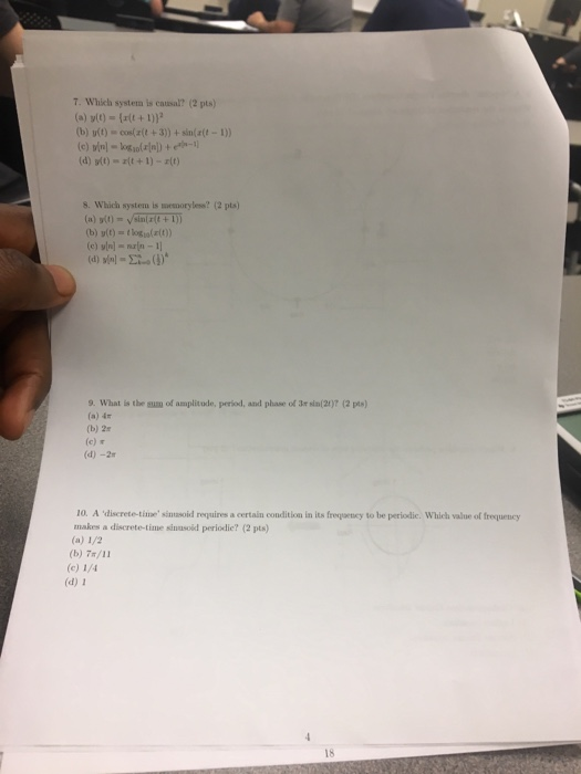 Solved 10AM-12PM No partial credits are available for | Chegg.com