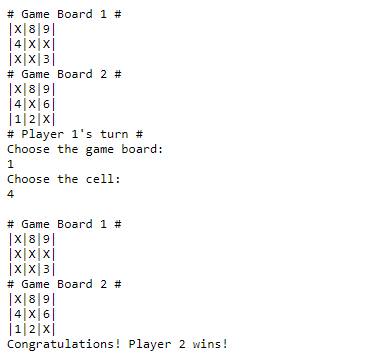 Solved Enter the number of human players [1-2]: 1 \# Game | Chegg.com
