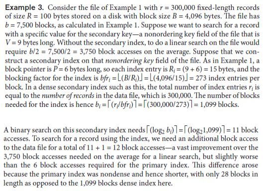 Solved Database Systems Indexing Just Answer A B Please