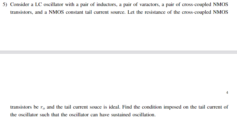 Solved Consider a LC oscillator with a pair of inductors, a | Chegg.com